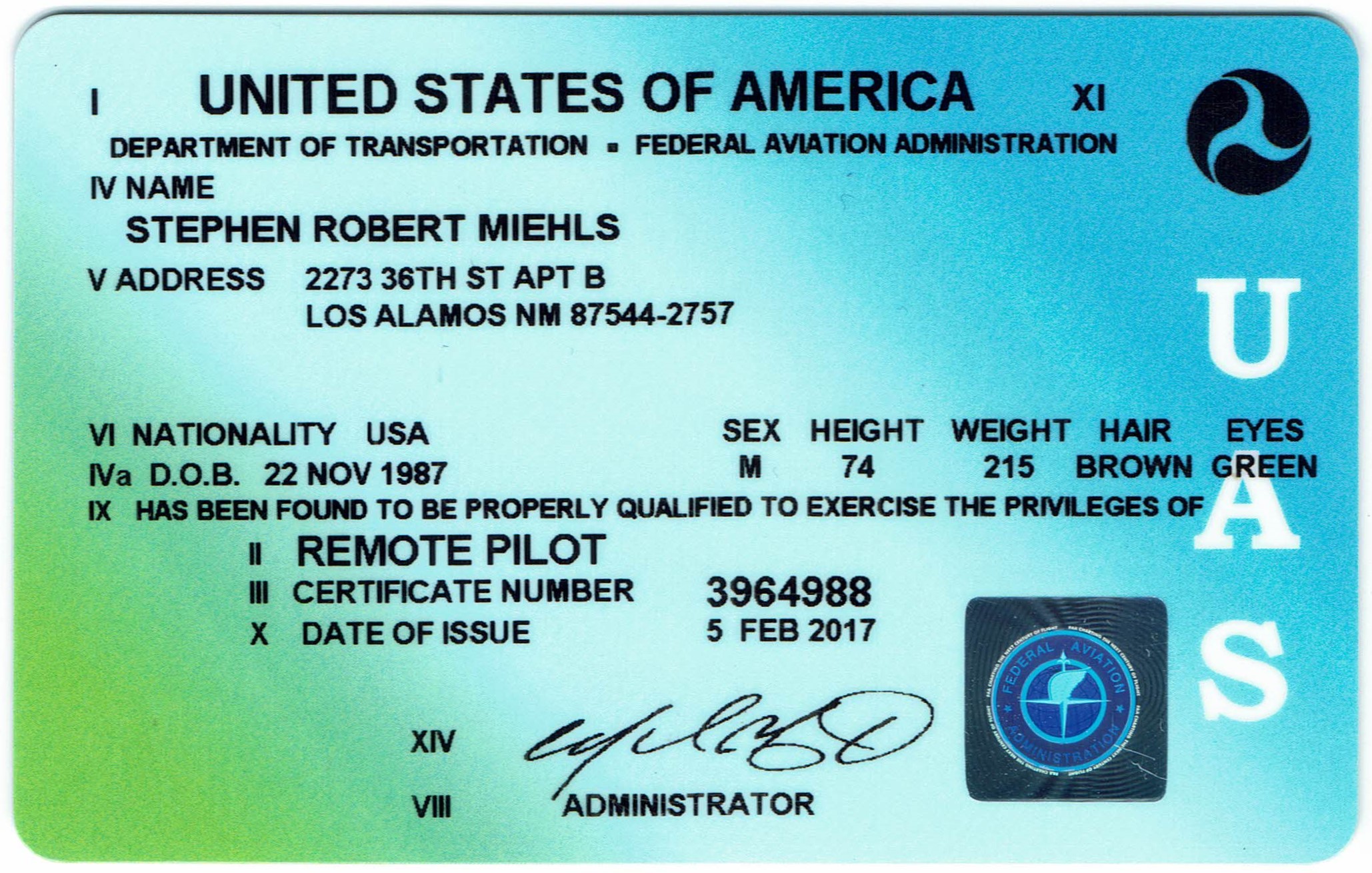Remote Pilot Certificate | Fusion Aerial Remote Pilot Certificate | Fusion Aerial